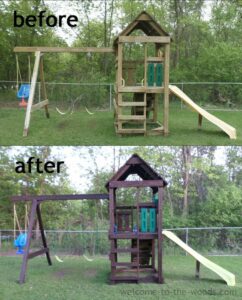8 Ideas For An Old Swing Set | Best Backyard Gear