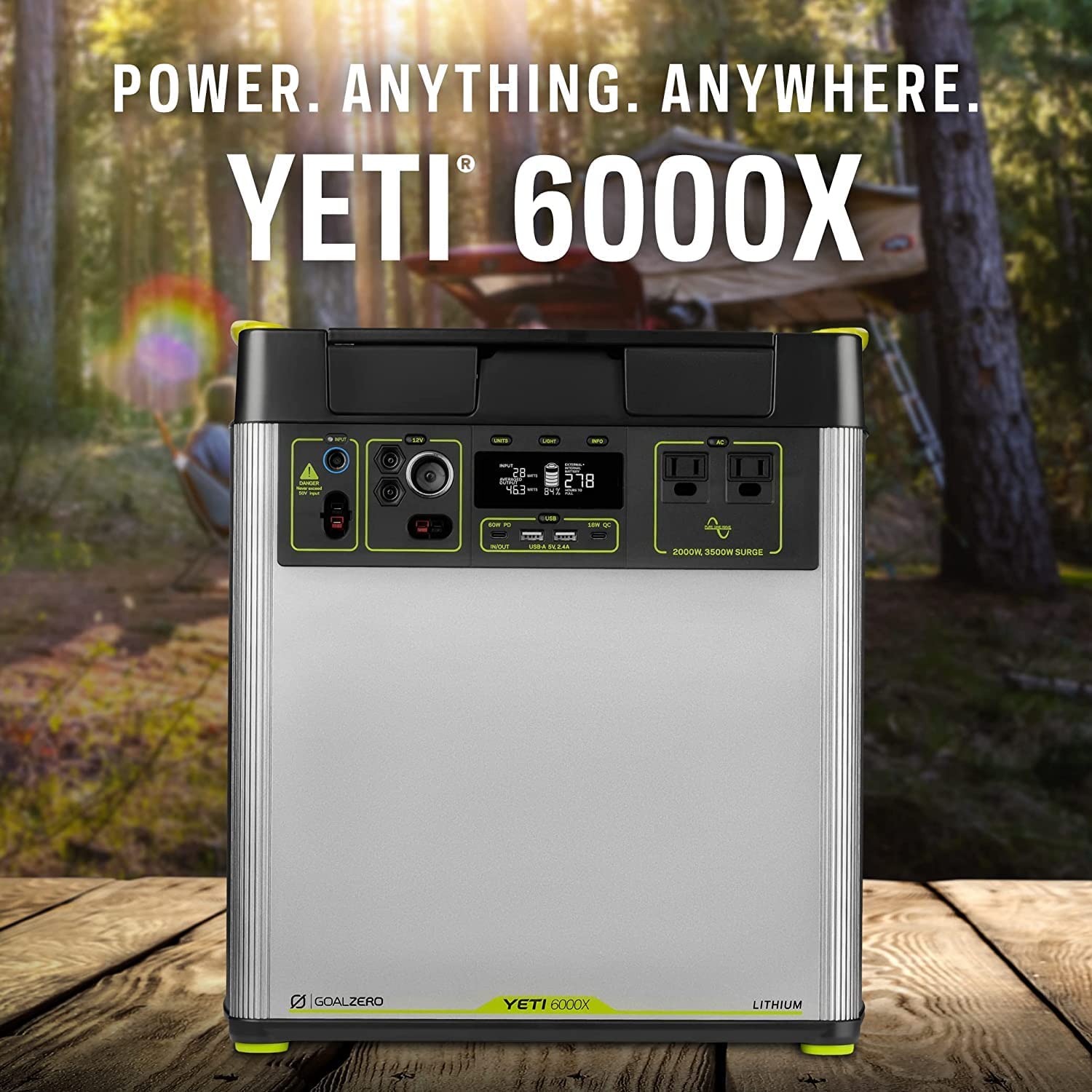 Portable Powerhouse: Goal Zero Yeti 6000x Product Review | Best ...